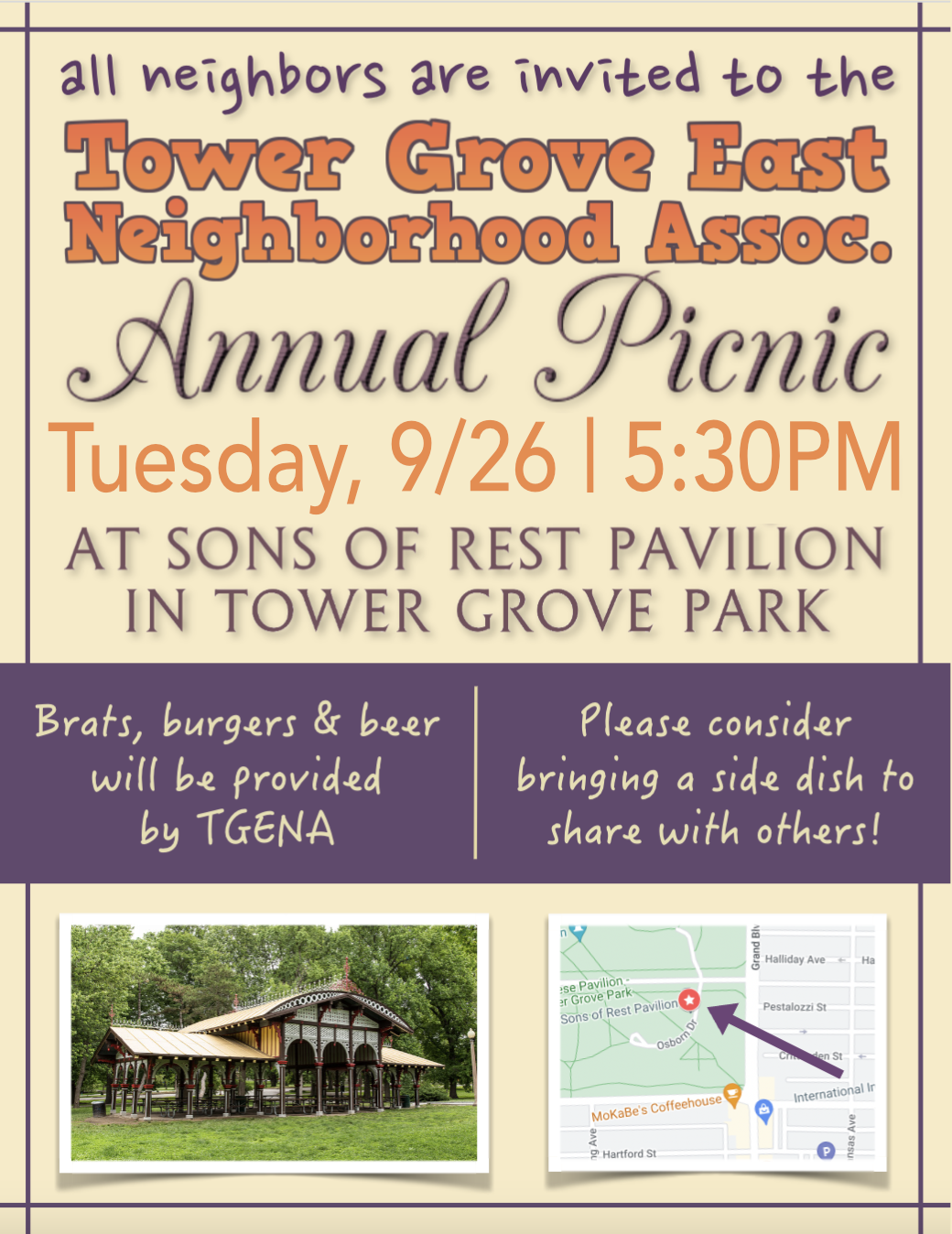 2023 Potluck Picnic – Tower Grove East